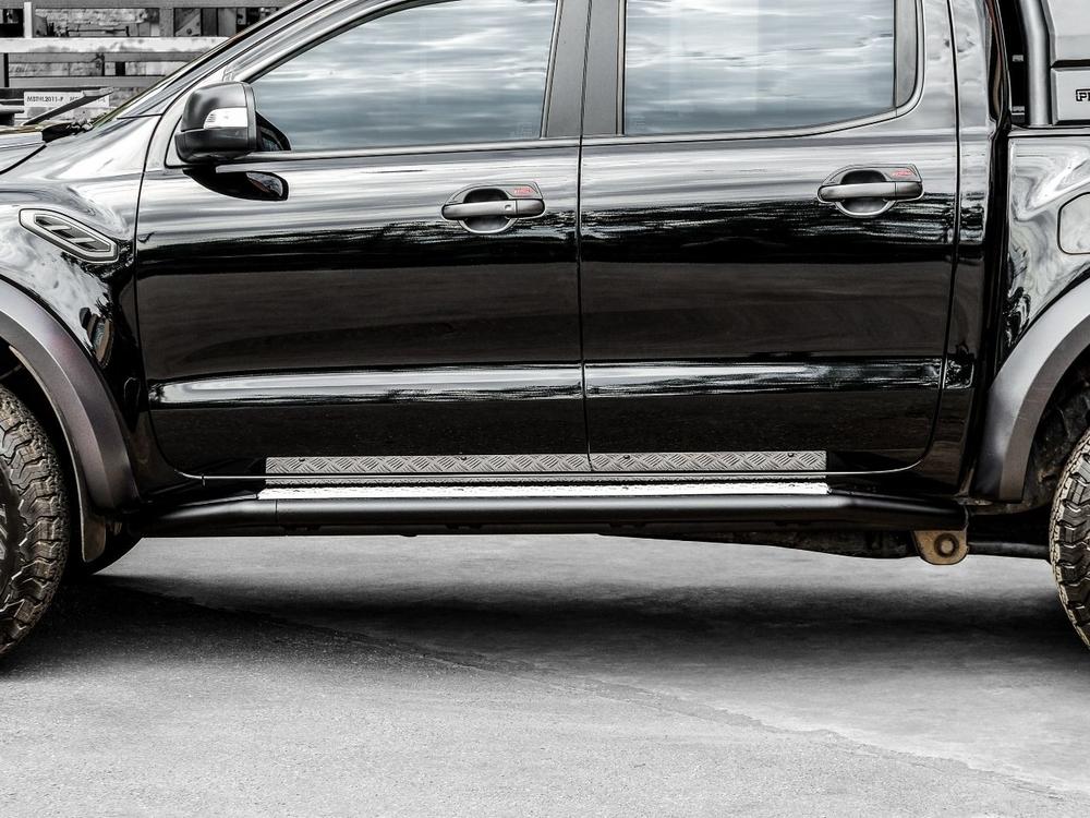Side Step (Can use for rails, Black) to suit Ford Ranger Raptor PX MKI ...