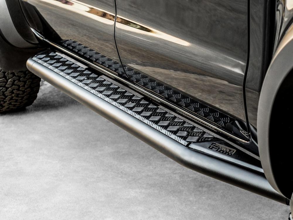 Side Step (Can use for rails, Black) to suit Ford Ranger Raptor PX MKI ...
