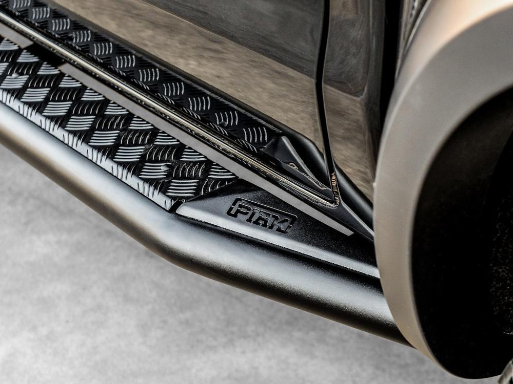 Side Step (Can use for rails, Black) to suit Ford Ranger Raptor PX MKI ...