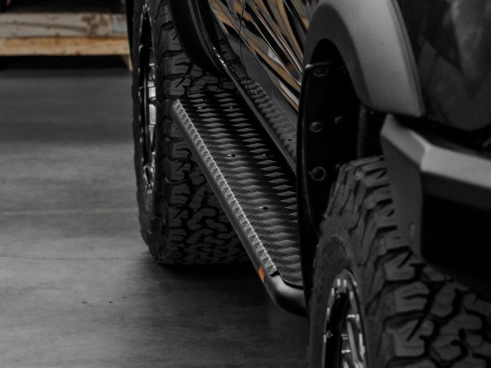 Side Step (Can use for rails, Black) to suit Ford Ranger PX MKI,II,III ...